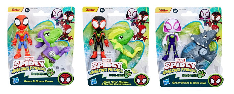 Hasbro Saf Hero Dino Webs Fig Ast – Shepher