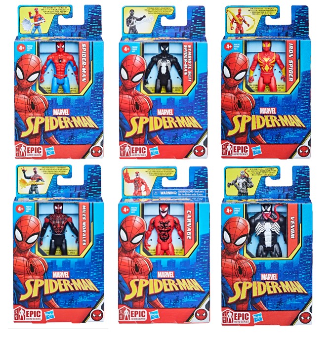Hasbro Spider-Man 4In Figure Ast – Shepher