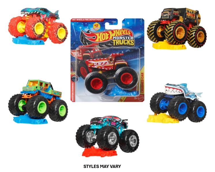 Mattel Hot Wheels Monster Truck 1:64 Asst. – Shepher