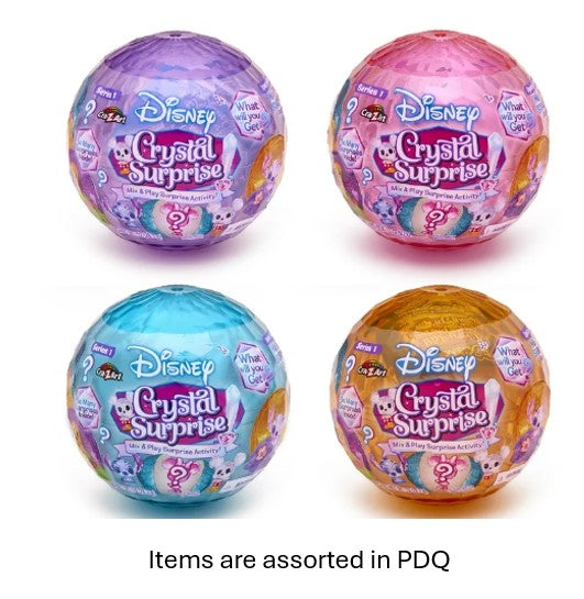 Cra-Z-Art Disney Crystal Surprise Color Change Ball Asst – Shepher