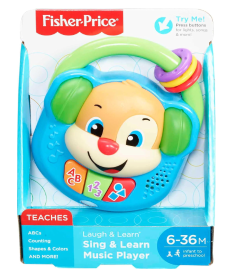Fisher-Price Laugh & Learn Sing & Learn Music Player – Shepher